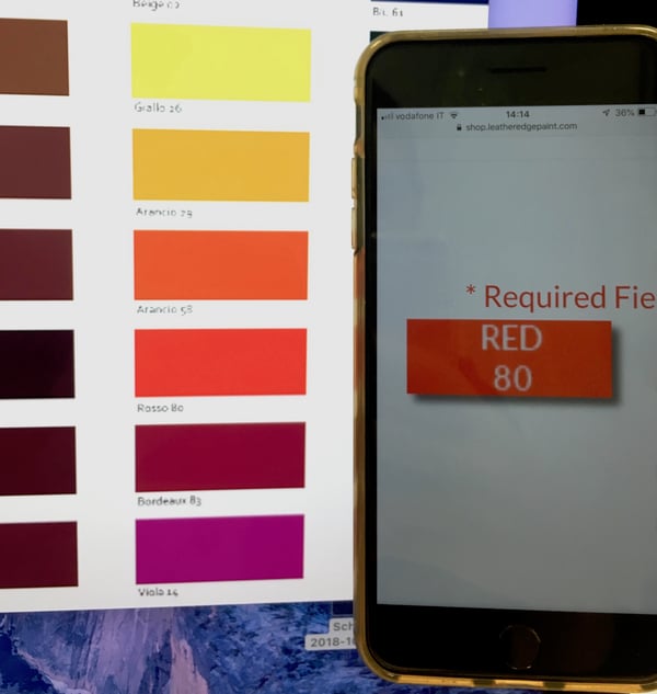 How to use the Color Chart