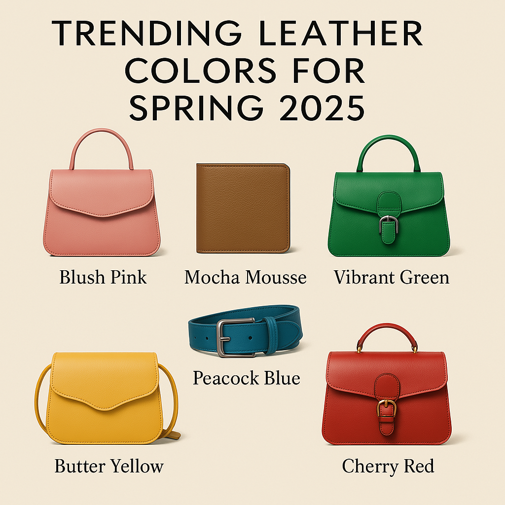 Trending Leather Colors for Spring 2025